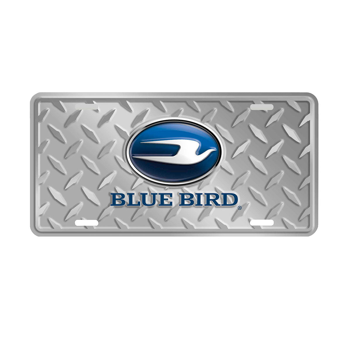 Blue Bird Aluminum License Plate – Blue Bird Bus Sales of Virginia